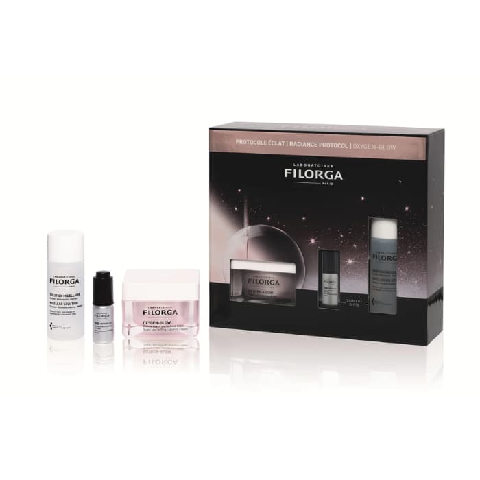 Filorga cofanetto oxygen glow, crema illuminate 50ml + omaggio soluzio ...